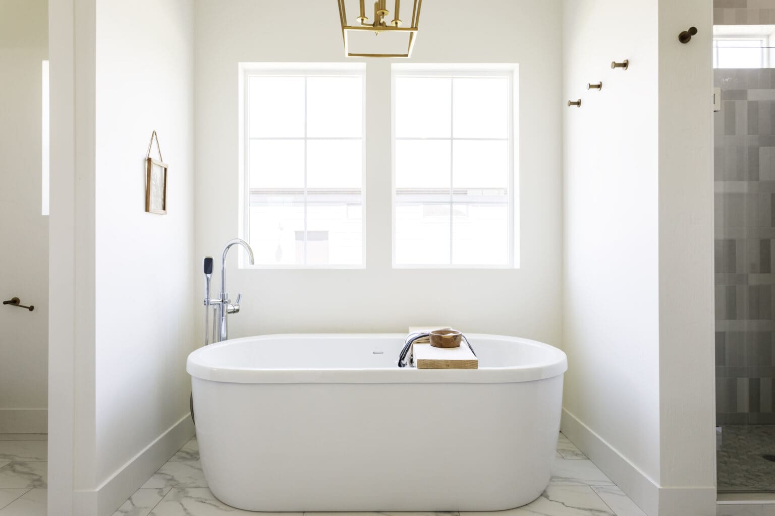 How to Mix Finishes in the Bathroom | Meg & Co. Designer Homes